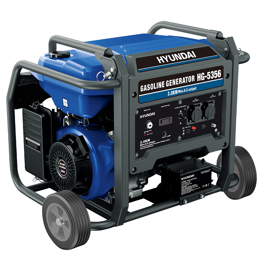 Gasoline Generator HG-5356 – Hyundai Professional Tools
